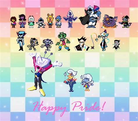 Deltarune Pride Sprites By Xx Stellalunaart Xx On Deviantart