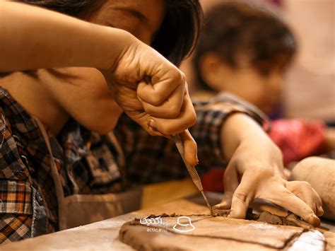 سفالگری برای کودکان، بازی و تجربه اکتیک