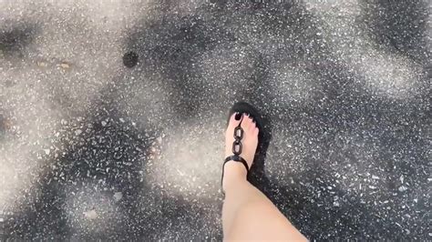 Teasing You With My Sweaty Feet After The Ride Sabrina Green Eporner