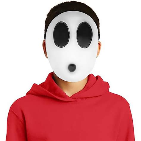 Super Mario Shy Guy Mask Shy Guy Mask Cosplay Costume Prop Cosplay