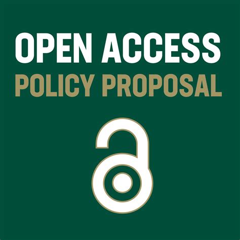 proposal open access policy j murrey atkins library