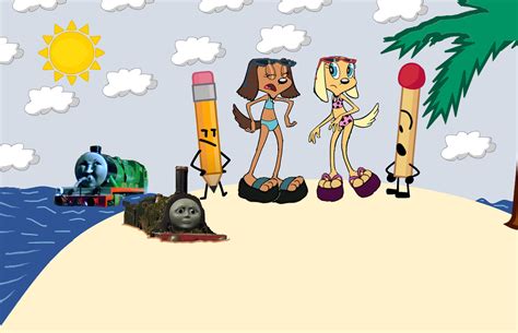Brandy and their Friends at the Beach by Miguel130509 on DeviantArt
