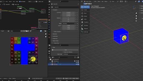 Baking Material To Texture With Alpha Materials And Textures