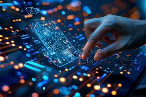 Ai Enhancing Human S Digital Project Management Stock Illustration