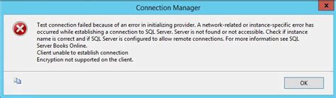 Sql Server Database Connection Through Ssis Packages Stack Overflow