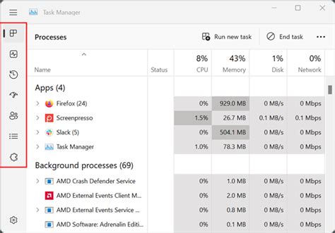 what s new in the task manager in windows 11 s 2022 update