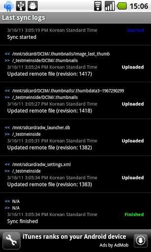 Automatically Sync SD Card Directories To DropBox With DropSpace Android