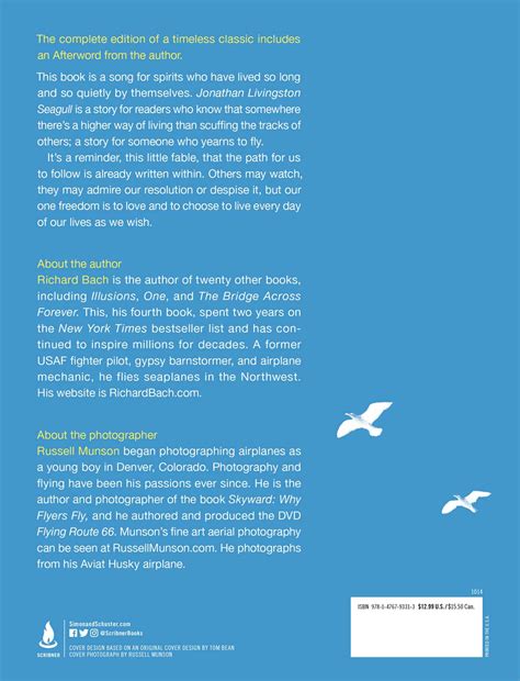 Jonathan Livingston Seagull Book By Richard Bach Russell Munson