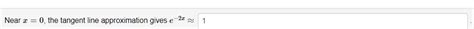 Solved Find The Tangent Line Approximation For 5 X Near X