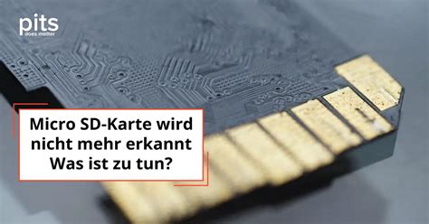 Micro Sd Karte Wird Nicht Erkannt Fehlerbehebung