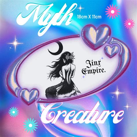 Jual Jinx Temporary Tattoo Myth Series Cm X Cm Shopee Indonesia