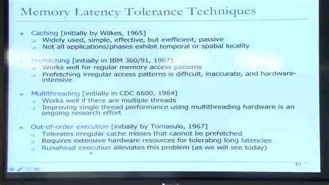 lecture 24 simulation and memory latency tolerance carnegie mellon