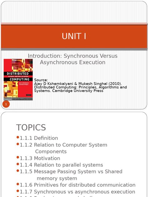 synchronous versus asynchronous execution pdf