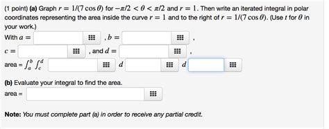 Solved Point A Graph R Cos For