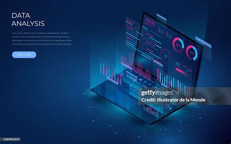 Data Analysis Isometric Design High Res Vector Graphic Getty Images