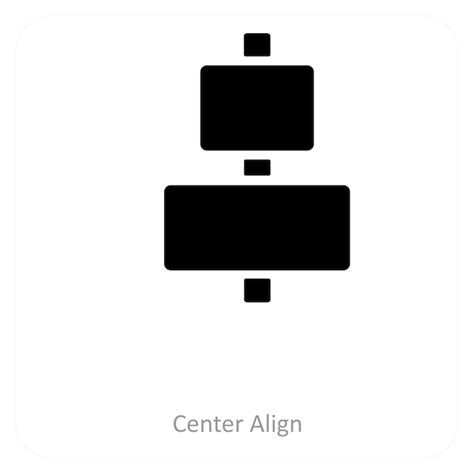 Premium Vector Center Align