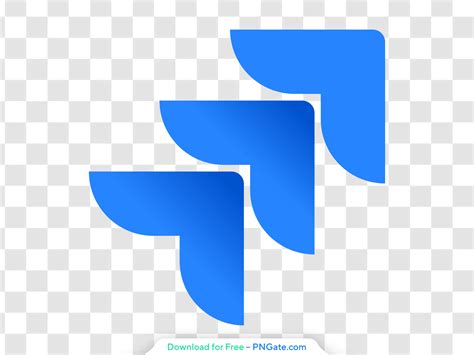Jira Software Logo Blue Gradient Free Png Pngate