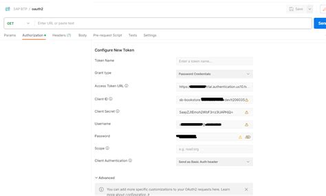 Postman Oauth2 Sap Cap Odata Result Sap Community