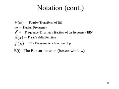 Spectral Leakage In The Discrete Fourier Transform Greg