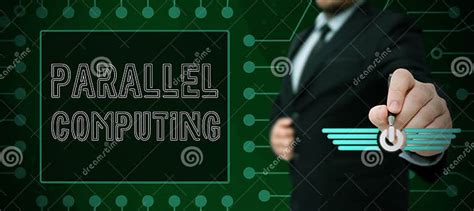 Inspiration Showing Sign Parallel Computing Business Showcase