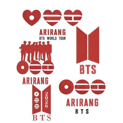 Arirang Bts Logo Etsy México