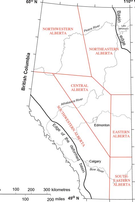Suitability Of Alberta For Co 2 Sequestration In Geological Media See Download Scientific