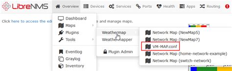 Weathermaps On Librenms How To Export The Html And Png Files Of The