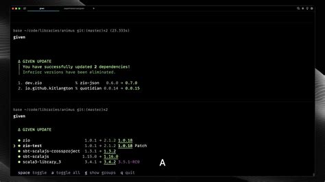 Github Kitlangtongiven A Tool For Interactively Updating Your Scala