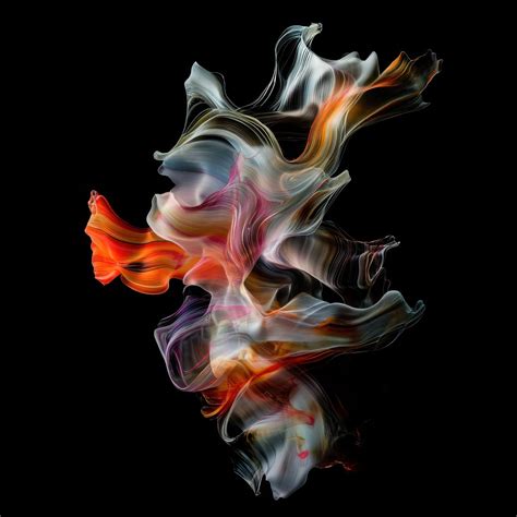 Vibrant Abstract Art With Fluid Dynamics