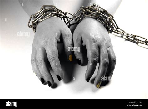 Chained Slave Woman Hi Res Stock Photography And Images Alamy