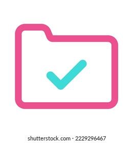 Create Folder Icon Two Tone Stock Vector Royalty Free 2229296467
