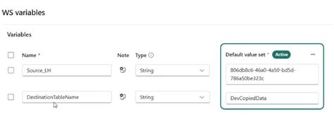 변수 라이브러리를 사용하는 방법 알아보기 Microsoft Fabric Microsoft Learn