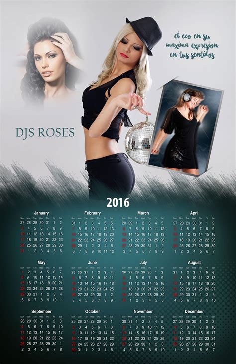 Calendar Psd Template Design 005 Photoshop Template