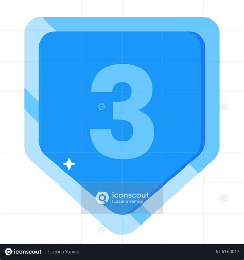 number 3 badge animation free download sports and games animations