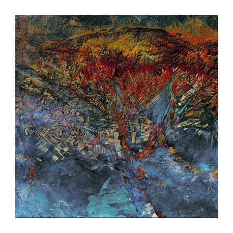 Cubism Landsat Style From The Earth As Art Series 12w X 125d X 12h