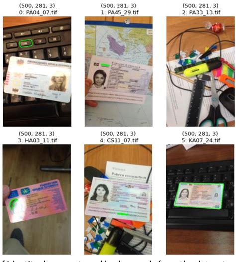 Figure 1 From Identity Documents Recognition And Detection Using Semantic Segmentation With