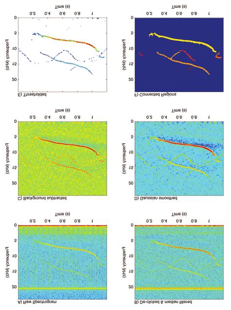 3 Spectrogram Of A Typical Dolphin Whistle Showing The Effects Of The Download Scientific