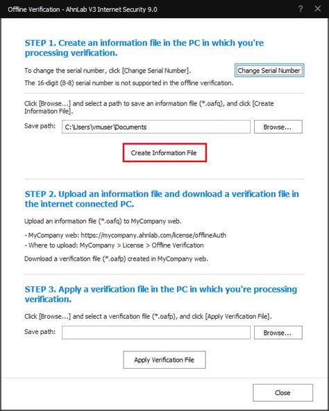 V3 V3 Offline Product Verification Method Ask