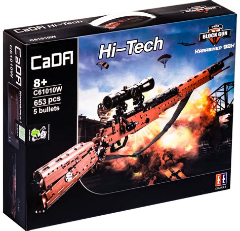 Конструктор Снайперская винтовка Mauser 98k купить набор Cada 61010 в интернет магазине Go