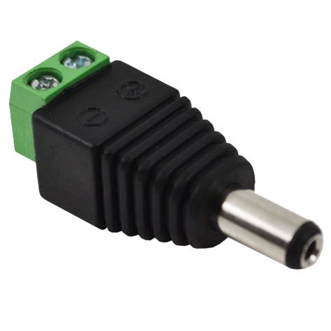 female and male dc cctv security camera adapter 12v power jack