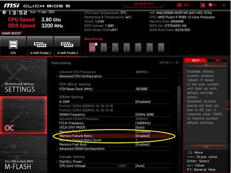 How Do I Enable Xmp Without Causing Pc To Not Post Msi Global English Forum
