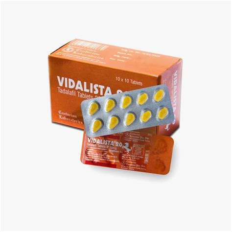 Vidalista 20 mg za 297 Kč. Rychlá a diskrétní dodávka.