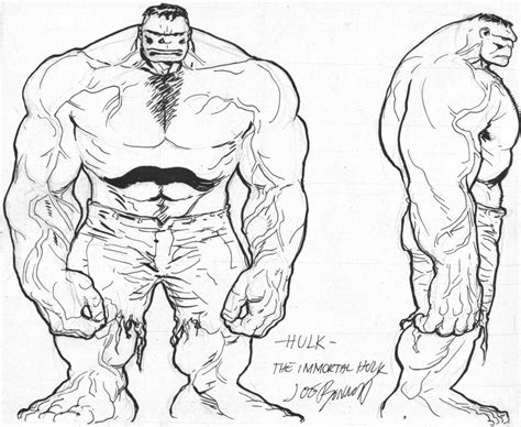 The Hulk By Joe Bennett Immortal Hulk Space Hulk Bases Hulk