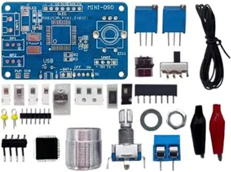 Correa Diy Mini Digital Oscilloscope Kit Stc8k8a Microcontroller