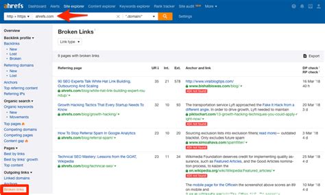 Find And Fix Broken Links Internal Outbound And Backlinks Fluent Support