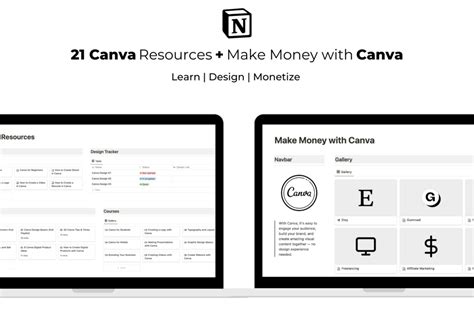 20 Canva Resources Notion Template