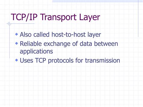 Ppt Topic Network And Transport Layers Chapter Tcp Ip And Osi Powerpoint Presentation