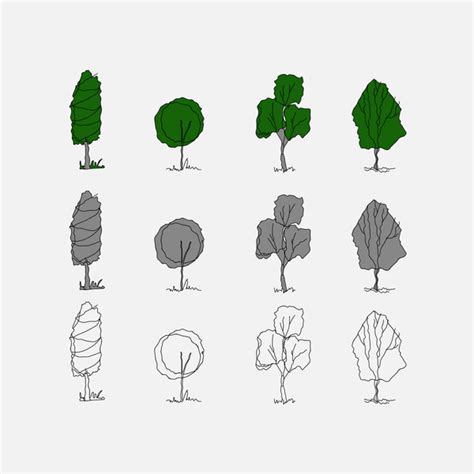 Free Tagged Archicad Plants Library Mesolightbim