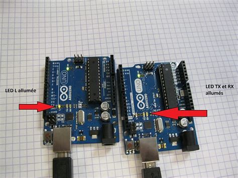 Deux cartes Arduino transfert impossible Français Arduino Forum