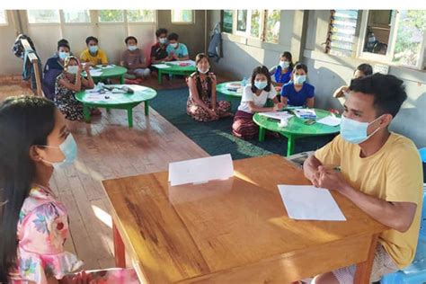 ရေဖြူမြို့နယ် ၊ ပု ဂေါဇွန်ကျေးရွာတွင် လူမှုဆ က် ဆံ ရေးစွမ်းရည် မြှင့